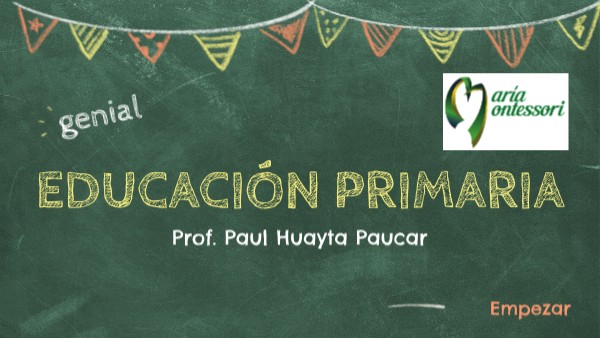 Unidad 01 - Educación Primaria | Genially