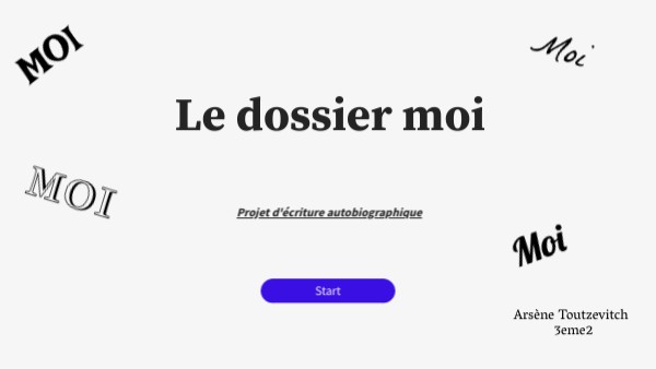 Dossier moi arsene genialy