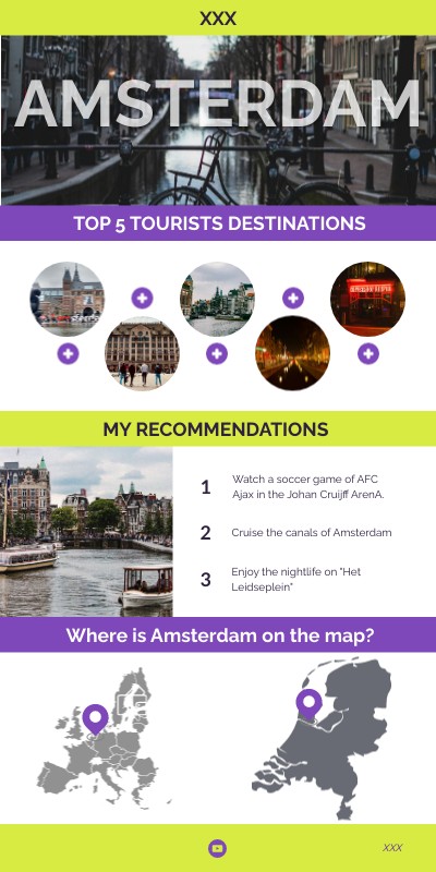 TRAVEL GUIDE INFOGRAPHIC