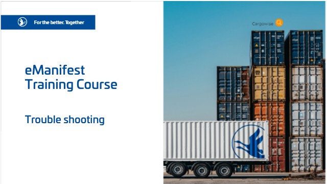 eManifest Trouble Shooting.pptx
