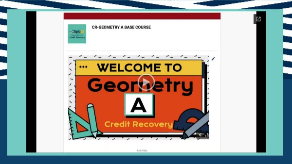 All HS MATH CR - 0.1 Welcome