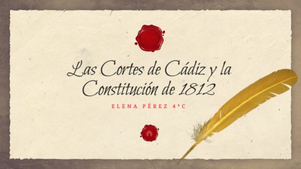 Las Cortes de Cádiz y la Constitución de 1812