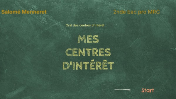 Présentation tableau animé