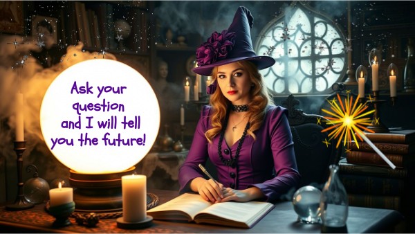 Fortune teller (Future Simple) | Genially