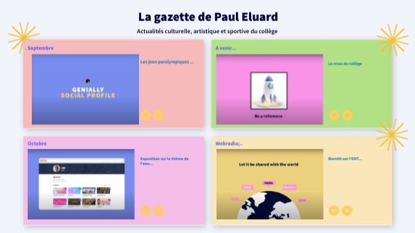 La gazette de Paul Eluard