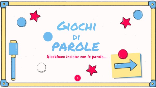 terze Presentazione GIOCHI DI PAROLE | Genially