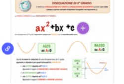 disequazioni di secondo grado | Genially