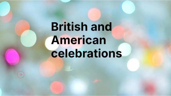 British and American celebrations | Genially