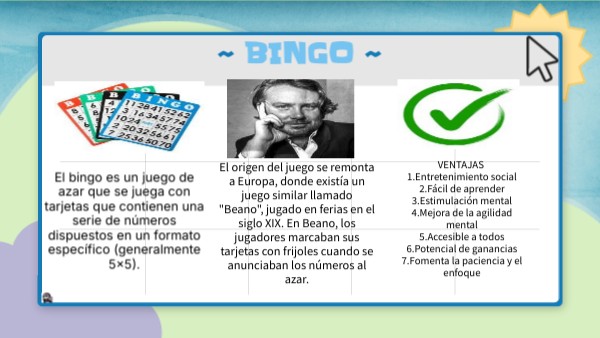 Bingo | Genially