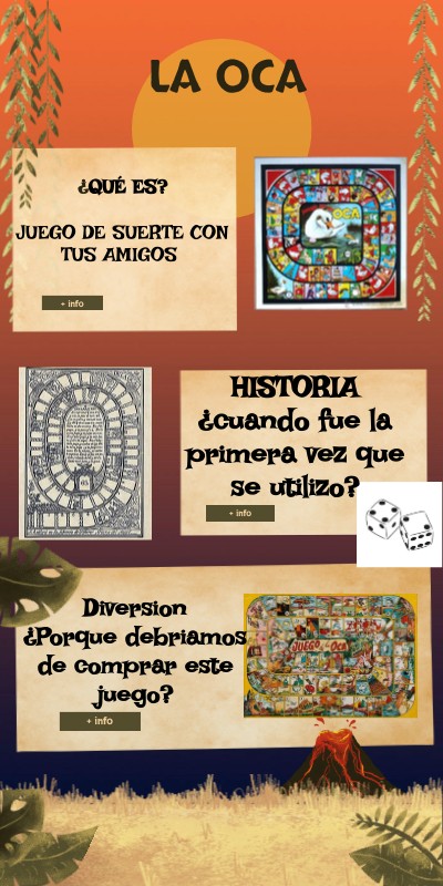 Infografia la oca | Genially