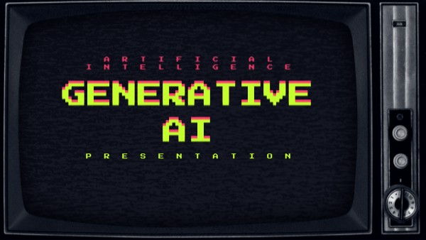 generative AI presentation