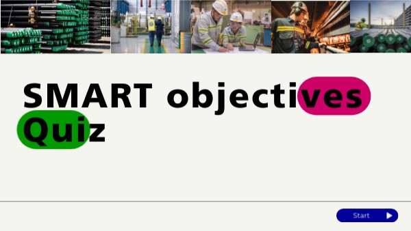 SMART Objectives Quiz