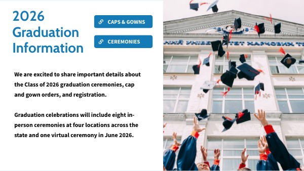 2025 Graduation Informatio | Genially