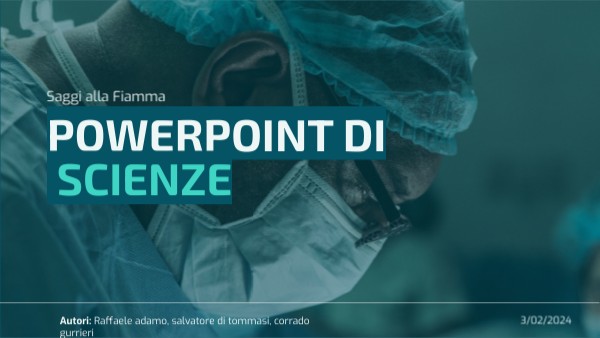PPT SCIENZE | Genially