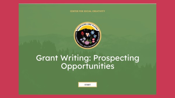 Grant Writing- Prospecting
