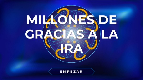 Quiz millonario ira | Genially