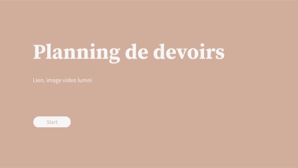 Cours interactif basique