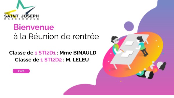 Accueil rentrée 1 STI2D 4 octobre 2024
