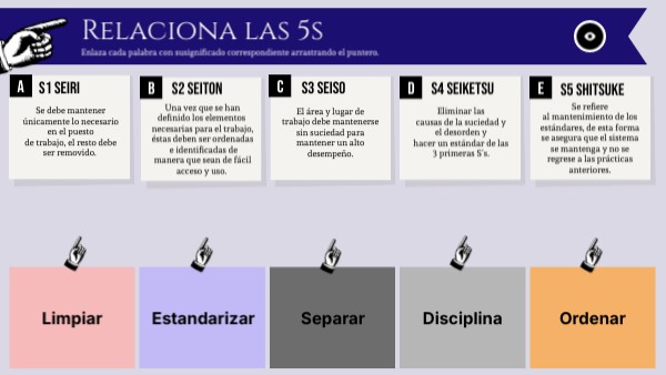 Relaciona 5S