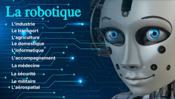 Les différents domaines de la robotique