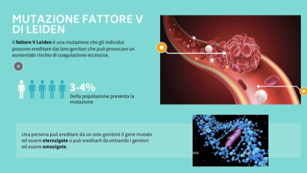 Mutazione V Leiden | Genially