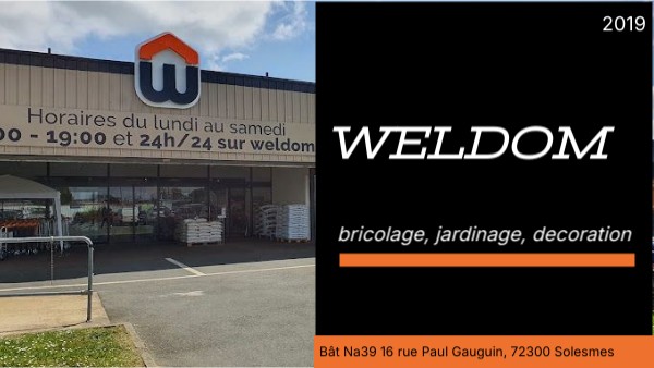 Présentation Weldom