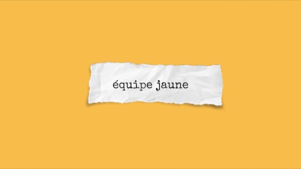 Séance 5 équipe jaune