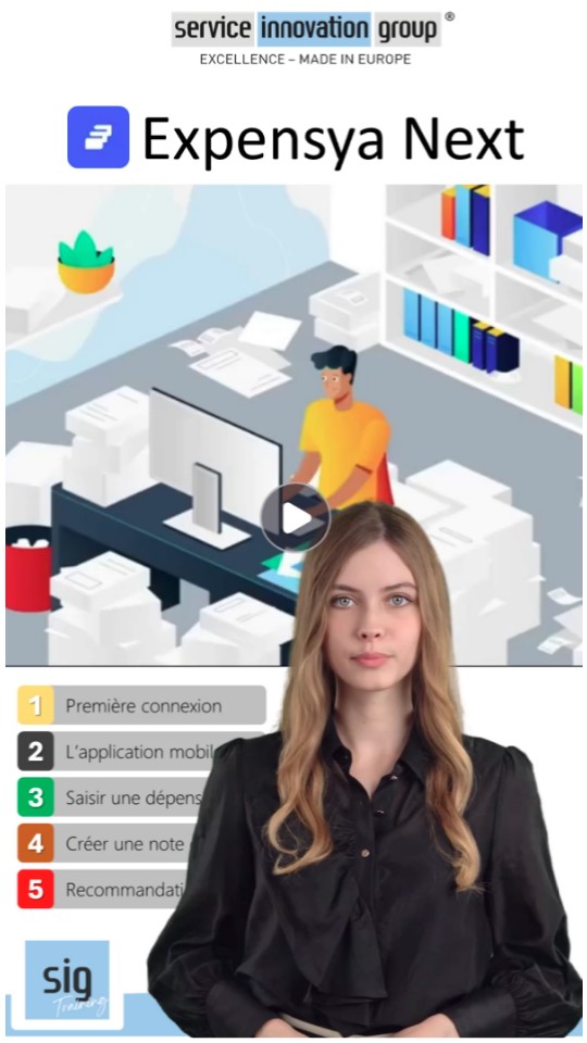 Guide d'utilisation Expensya Next - SIG
