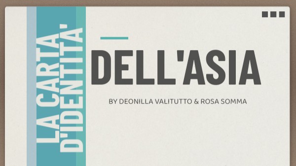 Presentazione Decadi | Genially