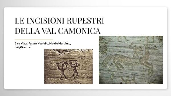 Le incisioni rupestri della Val Camonica | Genially