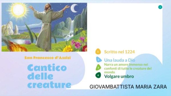 Cantico delle creature | Genially