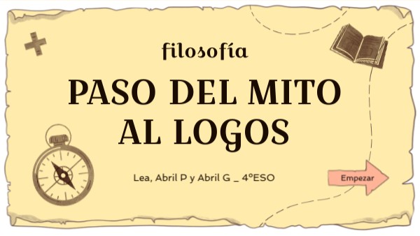Paso del Mito al Logos _ Filosofía