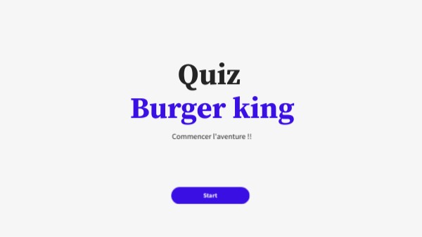 Quiz interactif basique