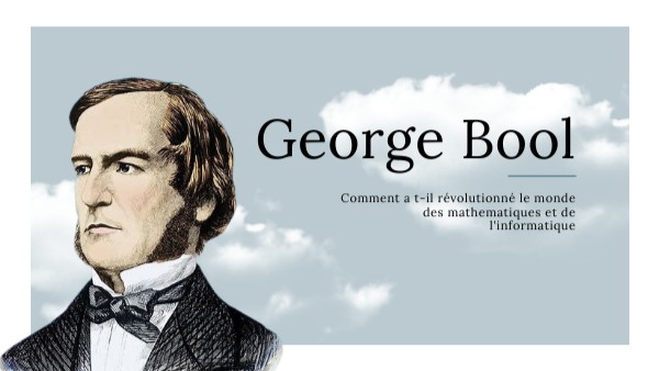 George Bool | Genially