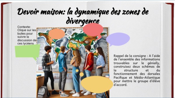 Devoir maison : les zones de divergence | Genially
