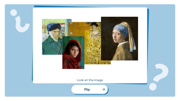 Flashcard portrait