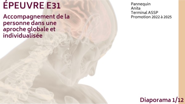 E31 Projet d'accompagnement | Genially