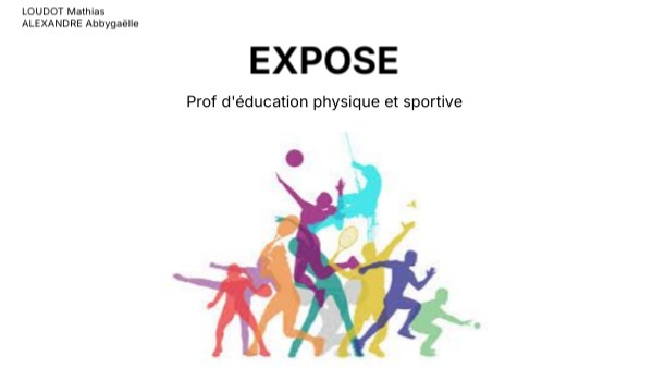 Exposé eppcs | Genially