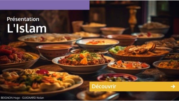 Présentation sur L'Islam | Genially