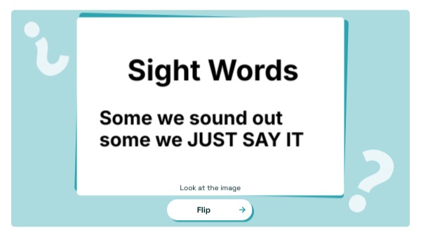 Copy - Sight Words
