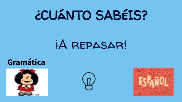 Genially Repaso 1eG - SEC 1 GRAM