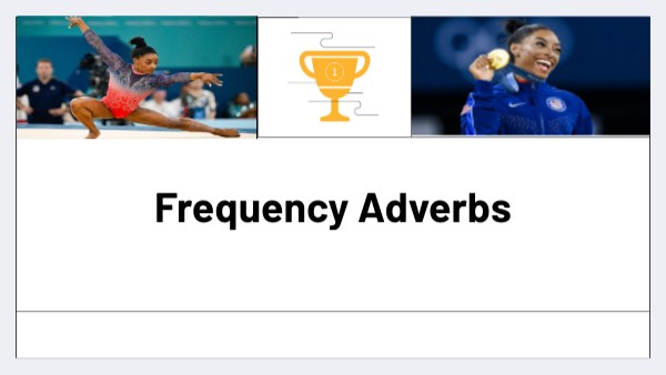 Frequency Adverbs Presentation