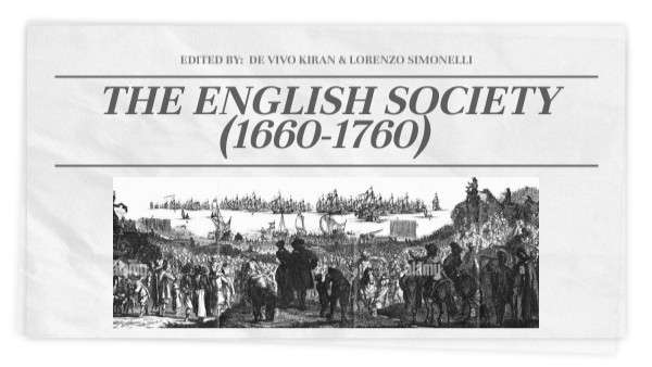 The English Society (1660-1760)