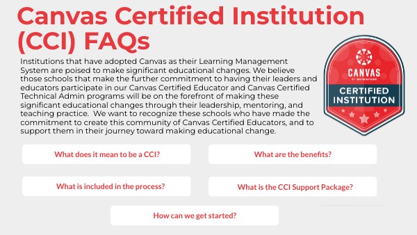 CCI FAQs | Genially