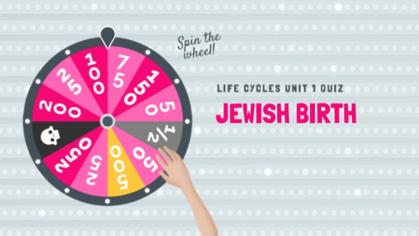 JEWISH BIRTH WHEEL QUIZ