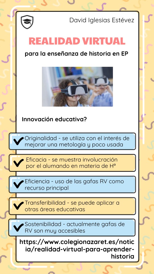 Innovación educativa infografía David Iglesias
