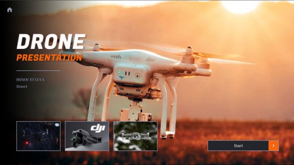 DRONE PRESENTATION | Genially