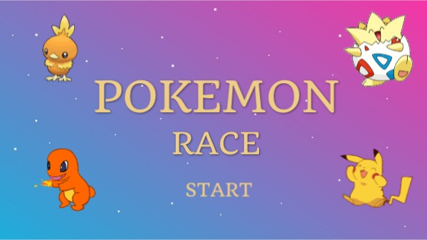 Pokemon Race