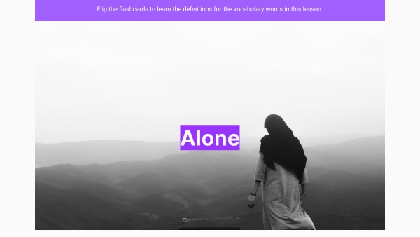 L2 Home Alone Flashcard