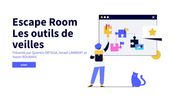 Escape Room DRCVC VEILLE | Genially